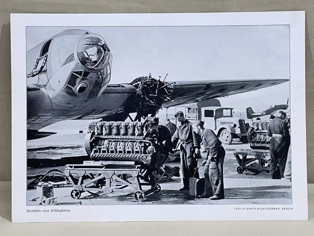 Bunker Militaria: Original WWII German Military Themed Print, Workshop ...