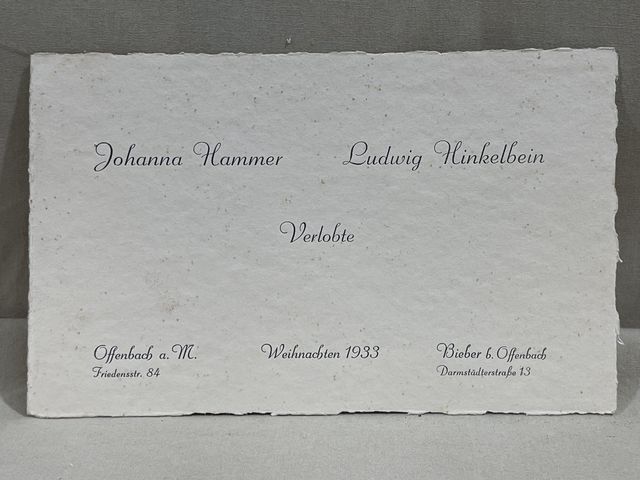 Bunker Militaria: Original Nazi Era German Christmas 1933 Engagement ...