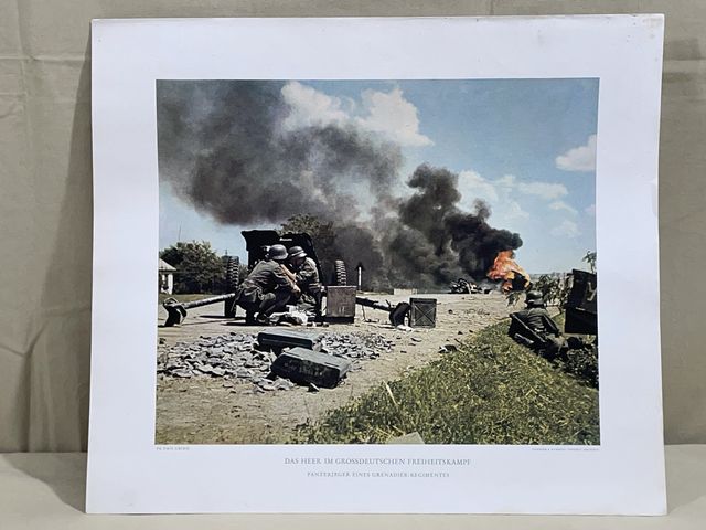 Bunker Militaria: Original WWII German Military Themed Color Print ...