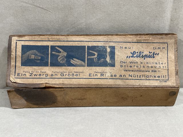 Bunker Militaria: Original WWII Era German Travel Folding Boot Pull ...