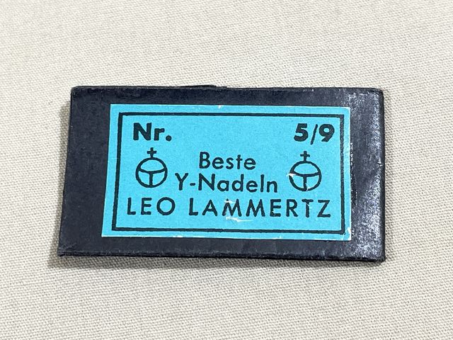 Bunker Militaria: Original WWII German Soldier's Sewing Needle Pack ...