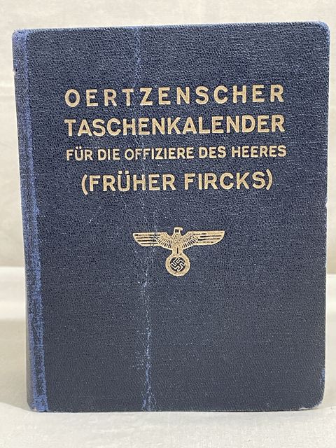 Bunker Militaria: Original WWII German Pocket Calendar for Army ...