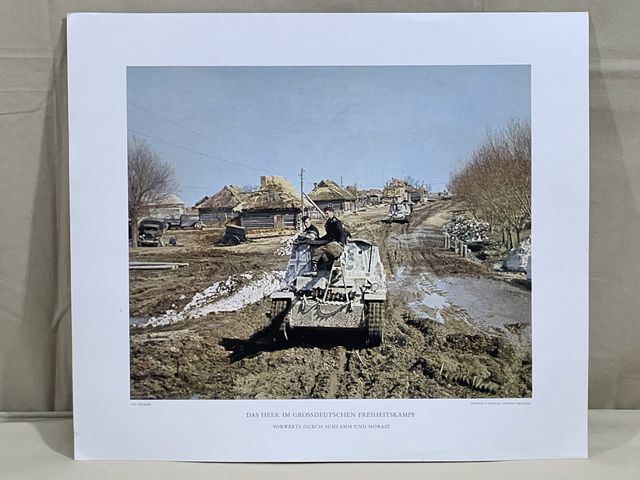 Bunker Militaria: Original WWII German Military Themed Color Print ...