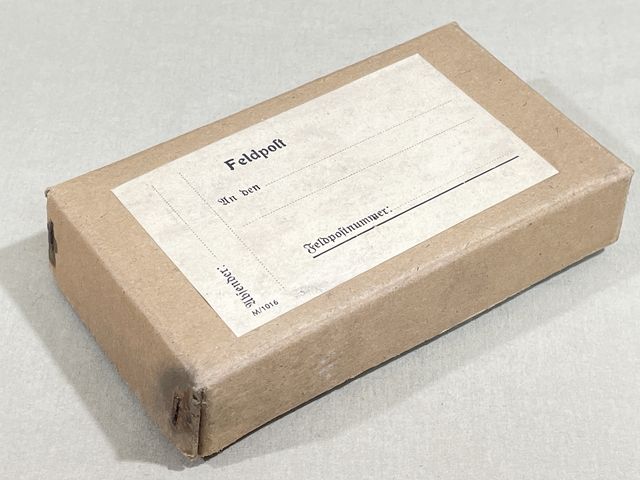 Bunker Militaria: Original WWII German Soldier's Feldpost Box, UNUSED