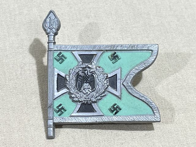 Bunker Militaria: Original WWII German Army Flag Tinnie, SCHÜTZEN-und ...