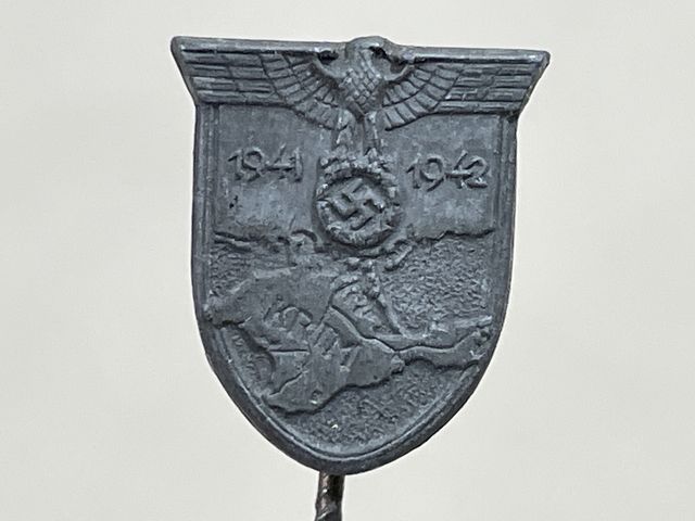 Bunker Militaria: Original WWII German KRIM Shield Badge Miniature