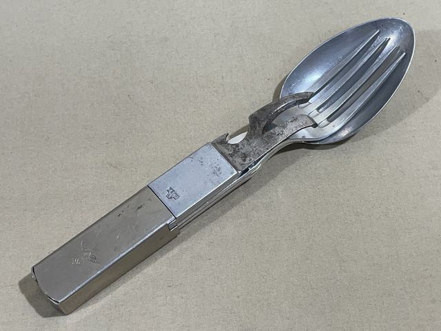 Bunker Militaria: Original WWII German Soldier's Eating Utensil Set