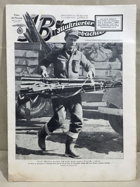 Bunker Militaria: Original WWII German Illustrierter Beobachter ...