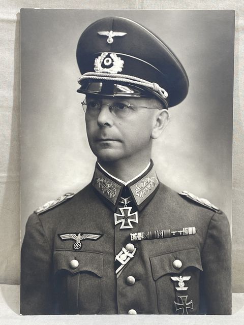 Bunker Militaria: Original WWII German Photograph of Knights Cross ...