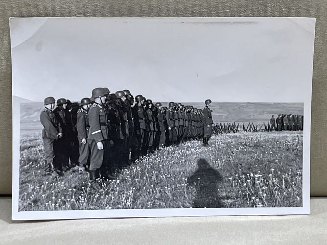 Bunker Militaria: Original WWII German Heer (Army) Formation Photograph