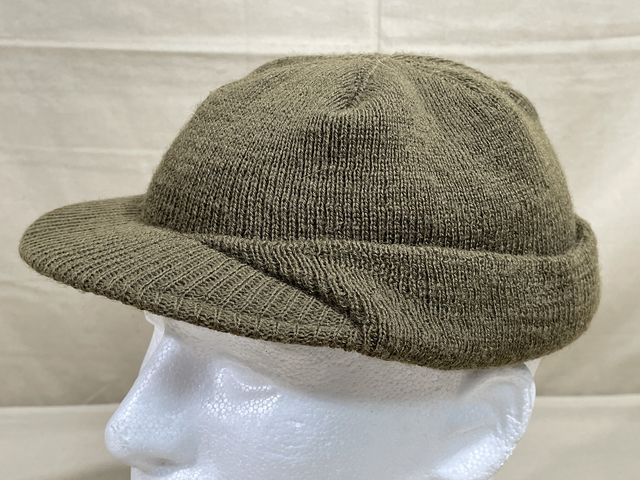 Bunker Militaria: Original? WWII US Army Wool Knit Cap M1941, Jeep Cap