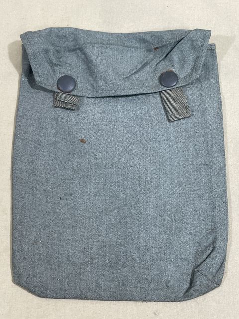 Bunker Militaria: Original WWII German Army Gas Sheet Bag, UNISSUED!