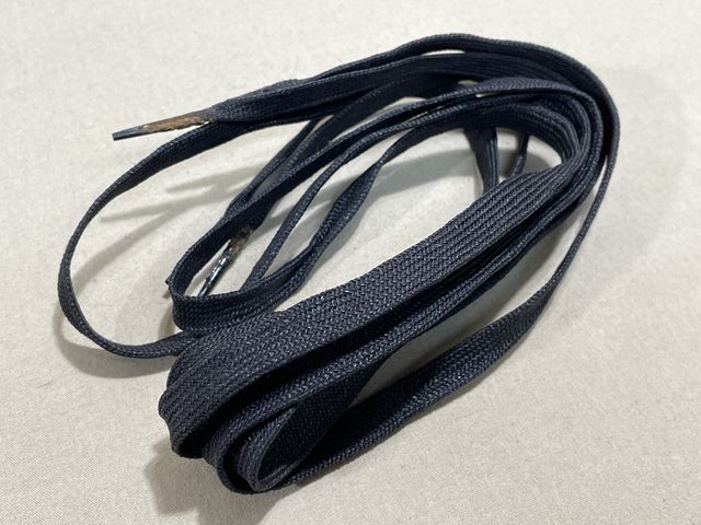 Bunker Militaria: Original WWII German BLACK 95cm Shoe/Boot Laces, Pair
