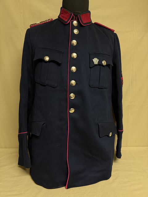 Bunker Militaria: Original WWII German Fireman's Wool Officer's Tunic ...