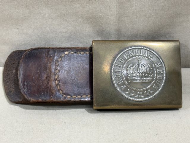 Bunker Militaria: Original WWI Saxon M1895 EM/NCO's Belt Buckle w ...