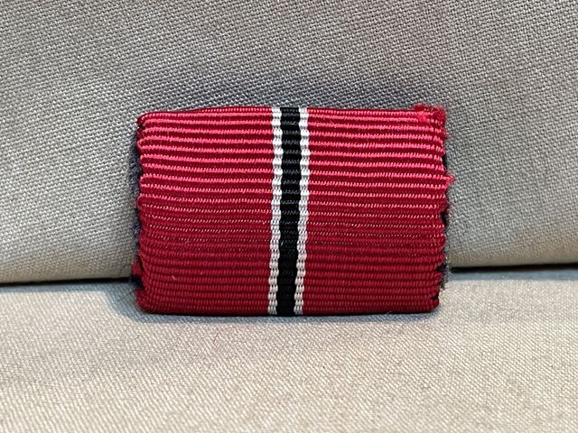 Bunker Militaria: Original WWII German Ribbon Bar, Russian Front Medal