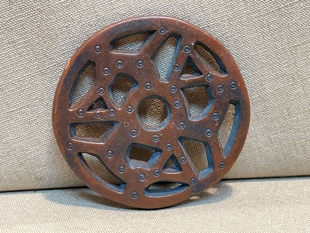 Bunker Militaria: Original Nazi Era German Plastic Tinnie, BRONZE ETWA 600