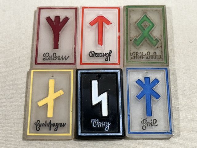 Bunker Militaria: Original Nazi Era German Collection of Rune Tinnies ...