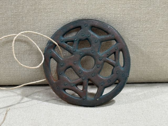 Bunker Militaria: Original Nazi Era German Plastic Tinnie, BRONZE ETWA 600