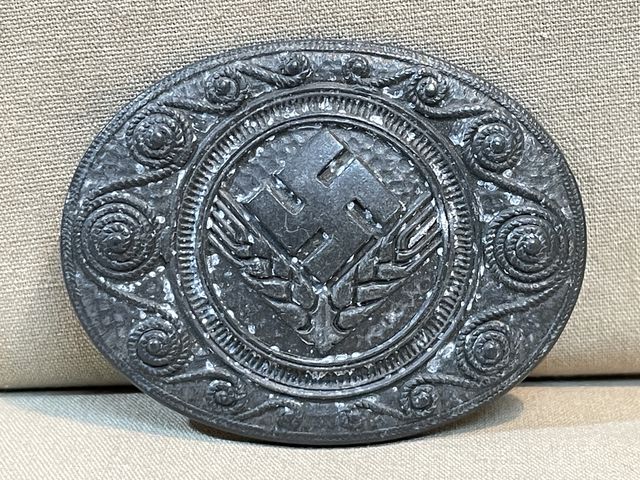 Bunker Militaria: Original Nazi Era German RADwJ Members Service Broach