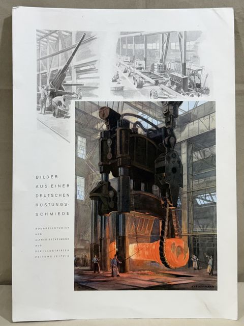 Bunker Militaria: Original WWII German Armory Forge Print
