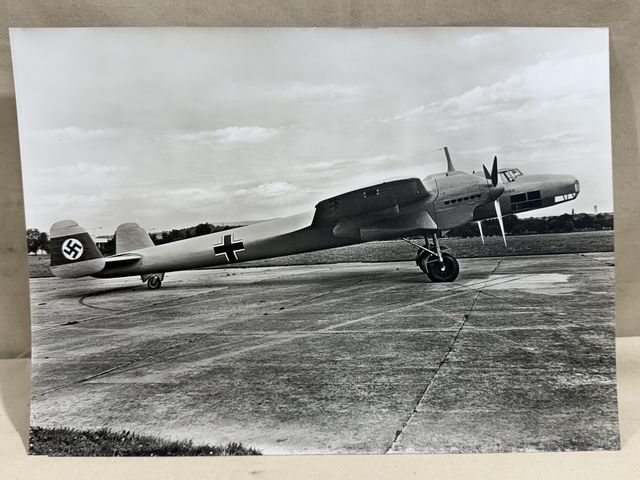 Bunker Militaria: Original WWII German Airplane Photograph, Dornier DO-17