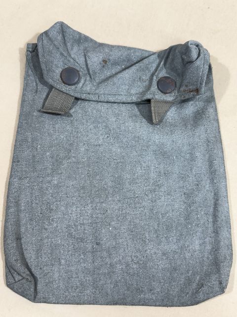 Bunker Militaria: Original WWII German Army Gas Sheet Bag, UNISSUED!