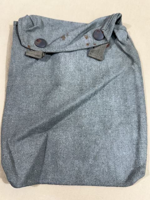 Bunker Militaria: Original WWII German Army Gas Sheet Bag, UNISSUED!