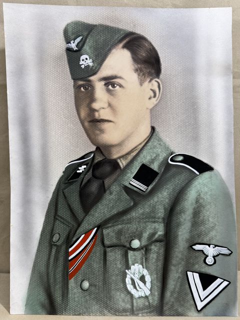 Bunker Militaria: Original WWII German Waffen-SS Soldier's Studio ...