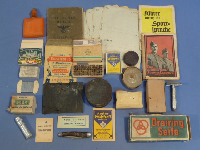 Bunker Militaria: Personal Items